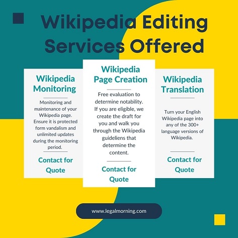 Wikipedia Page Writing Services